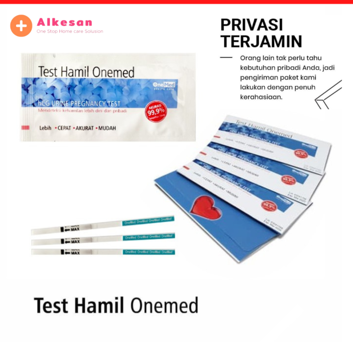 Tespek Onemed Kehamilan Strip Tes pack Tespack Kehamilan Alat Uji ...