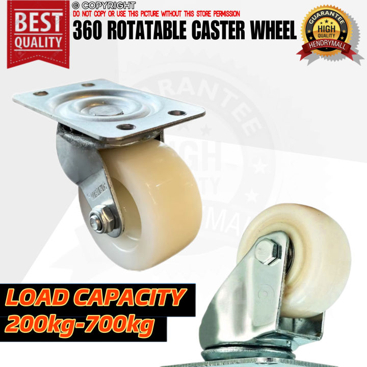 Universal Heavy Duty Nylon Caster Wheel Swivel 360 Ratation | Lazada PH
