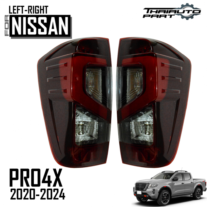 ไฟท้าย LED รุ่น NISSAN NAVARA PRO-4X นิสสัน นาวาร่า ปี 2020 - 2024 รวม ...