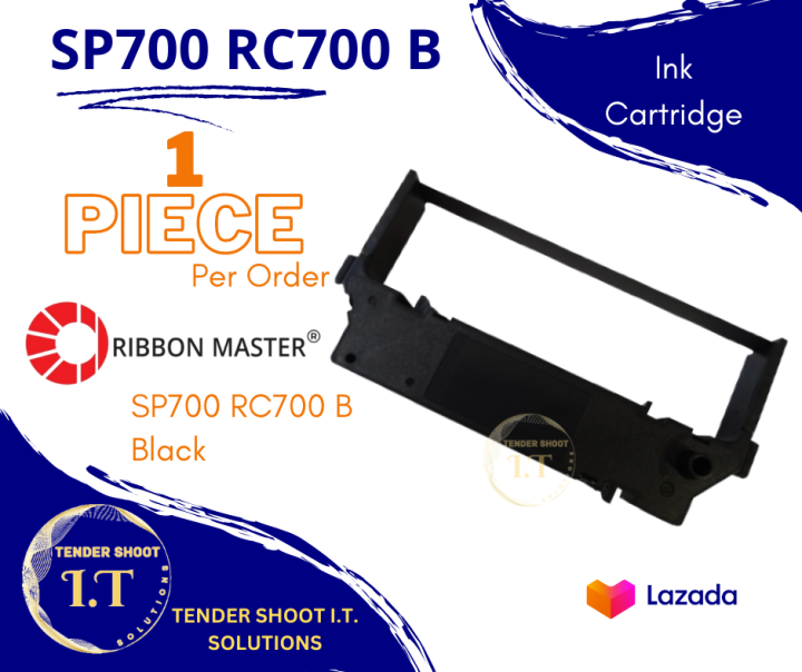 Brand New! High Quality! Ribbon Master SP700 RC700B BLACK Ink ...