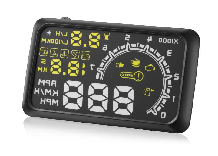 Car hud head up display Digital car speedometer Car Accessories W02 5.5 ...