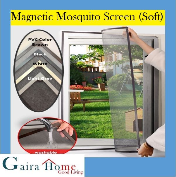 Magnetic Insect Window(Soft Frame Type) | Lazada Singapore
