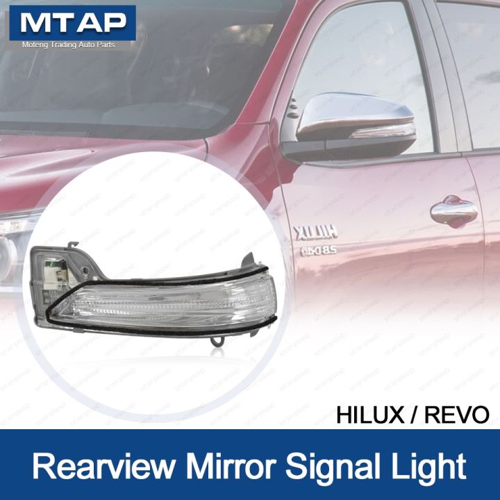 MTAP Outer Rearview Mirror LED Turn Signal Lamp For Toyota Hilux Revo ...