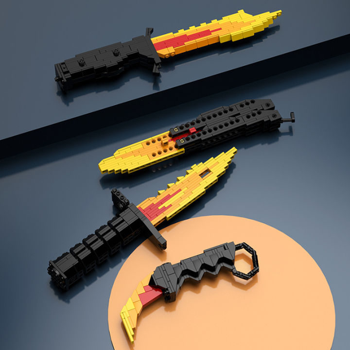 Đồ Chơi Xếp Hình Kiểu Lego Mô Hình Dao Melee Knife CSGO Với 90+ Mảnh ...