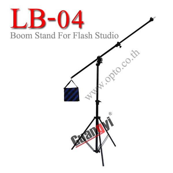 LB-04 Boom Stand and Light Stand for Flash Studio Light (H/400cm.) ขา ...