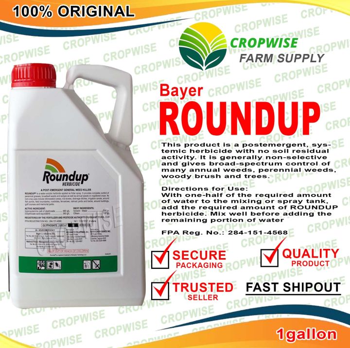 Bayer ROUNDUP Herbicide Gallon | Lazada PH