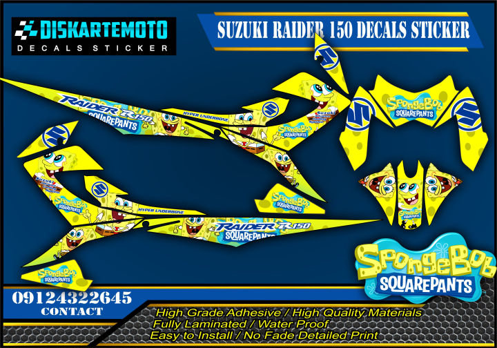 Raider 150 Decals Sticker | Lazada PH
