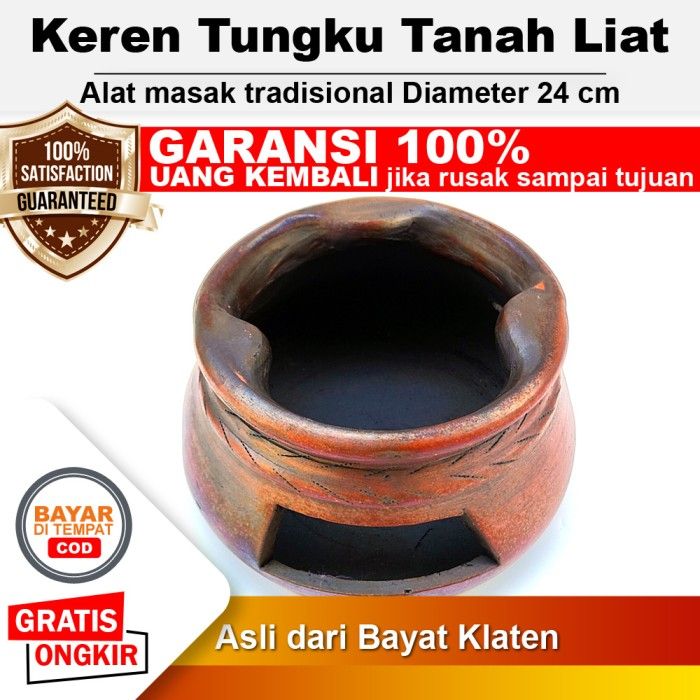 Tungku Tanah Liat Gerabah Kren Keren Tradisional D24 | Lazada Indonesia Tungku Tanah Liat Gerabah Kren Keren Tradisional D24 | Lazada Indonesia