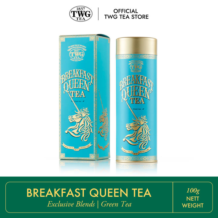 TWG Tea | Breakfast Queen Tea, Loose Leaf Green Tea Blend in Haute ...