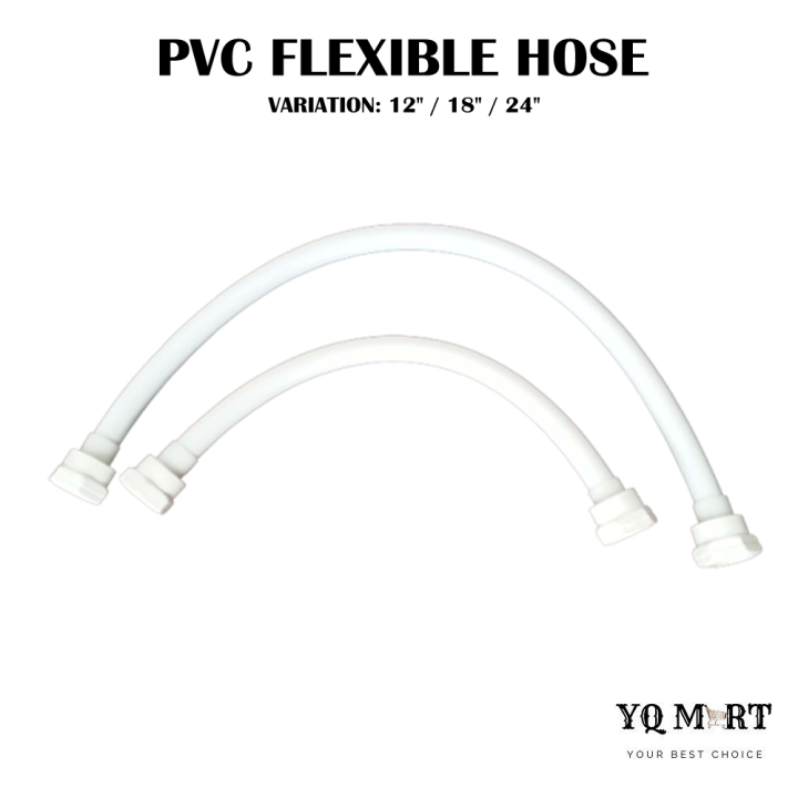 Pvc Flexible Hose 12"/18"/24"/ Multiple Size/ Flexible Hose/ Tap ...