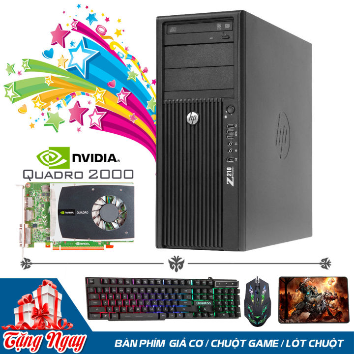 Siêu Hót - Thùng máy trạm HP WORKSTATION Z210 MT (CPU Core I5 2400, Ram ...