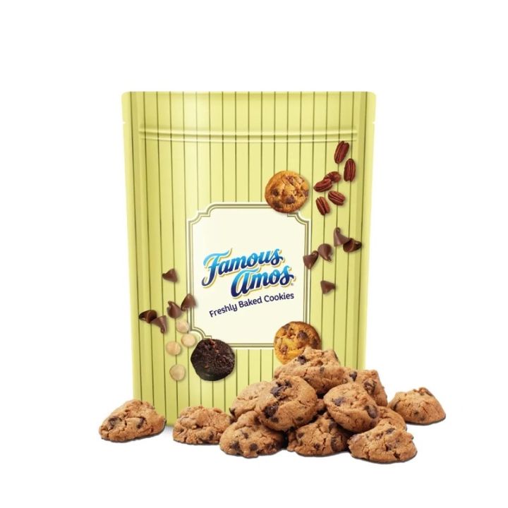 Famous Amos Cookie chocolate chip น้ำหนัก 200 g. | Lazada.co.th