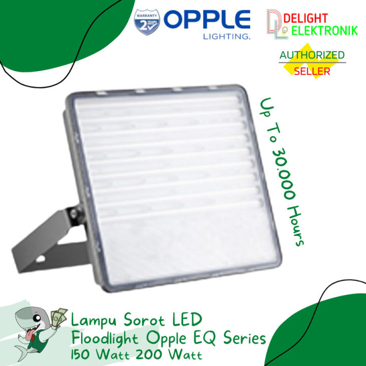 Lampu Sorot LED Floodlight Opple EQ 150 200W Watt | Lazada Indonesia