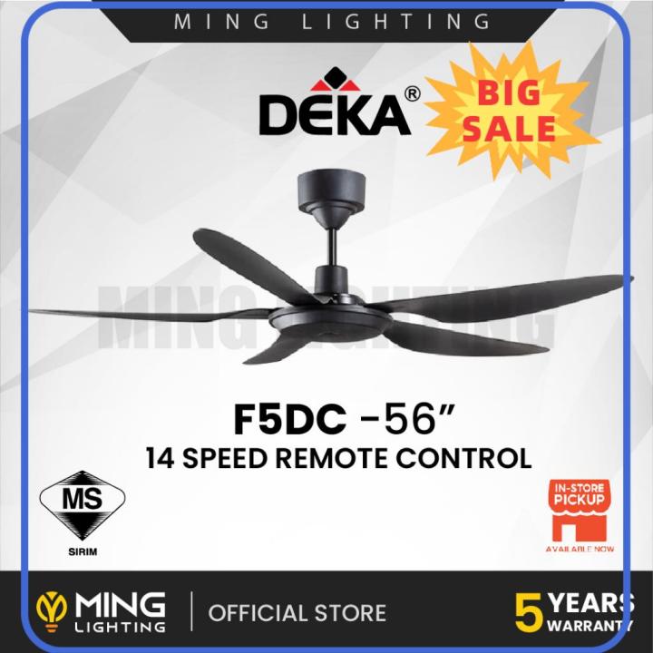 ⭐ [100% ORIGINAL] ⭐ (Sirim) DEKA Ceiling Fan Kronos F5DC Remote Control ...