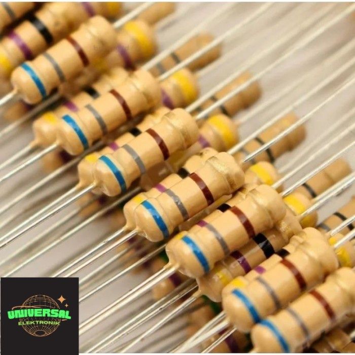 RESISTOR 1/2 WATT 1/2W 5% BERBAGAI UKURAN Termurah isi 5pcs | Lazada ...