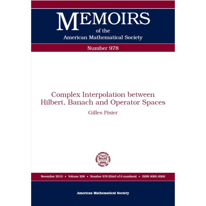 Complex Interpolation Between Hilbert, Banach And Operator S | Lazada