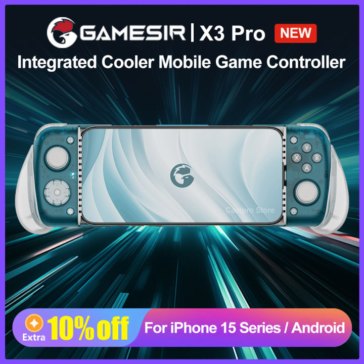 GameSir X3 Pro Type-C Game Controller for 15 Series with Movable Cooler ...