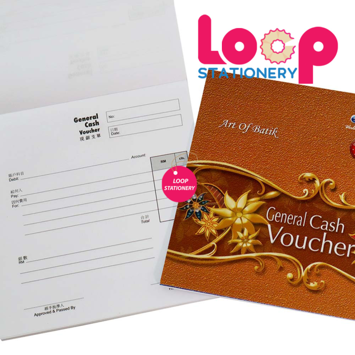 General Cash Voucher 50 Sheets | Lazada