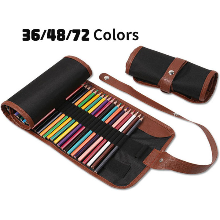 36/48/72 Pcs Color Pencil Set Art Macro Drawing Non Toxic Oil Based ...
