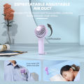 GOOJODOQ Mini Fan Rechargeable Electric Fan USB Charging Handheld Fan ...