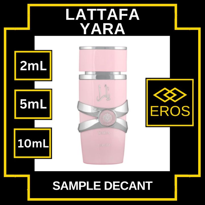 LATTAFA YARA 2mL 5mL 10mL DECANT perfume sample vial repacked EROS PH ...