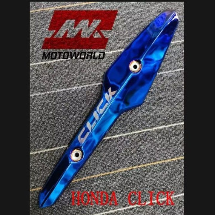 MUFFLER HEATGUARD/GARNISH FOR HONDA CLICK-v1 Stainless | Lazada PH