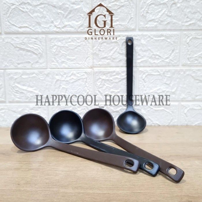GLORI Premium Melamin 6x6x20cm | Sendok Ramen | Sendok Sop | Kuah G21 ...