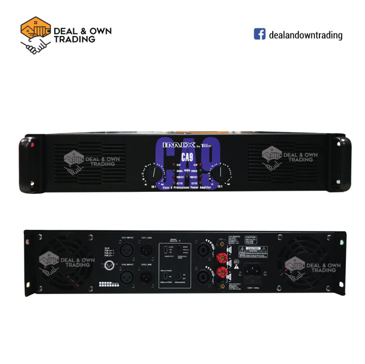 IMIX Trident CA-9 Powered Amplifier | Lazada PH