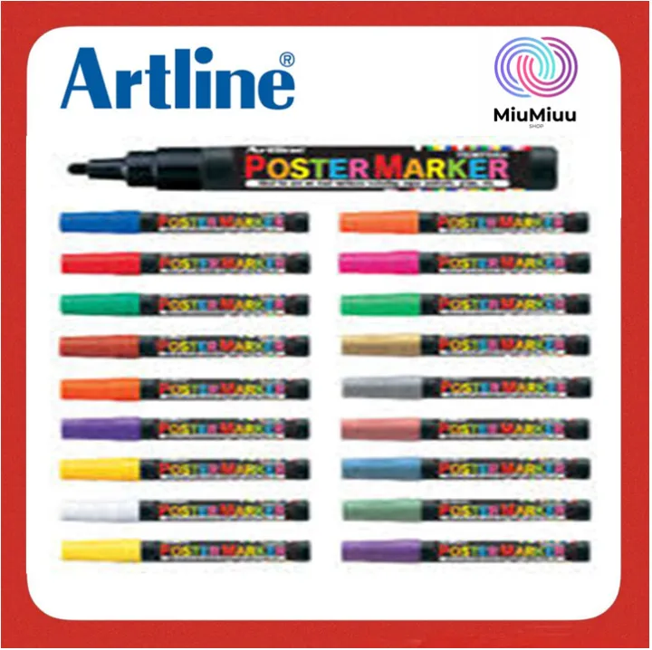 SPIDOL POSTER MARKER ARTLINE EPP-4 | Lazada Indonesia