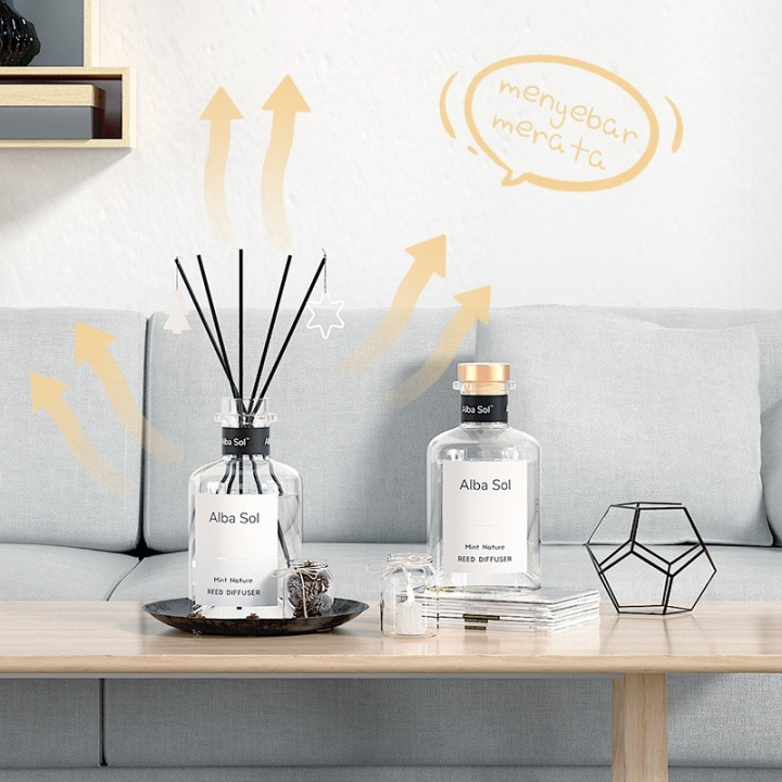 Alba Sol Diffuser Aromaterapi Pengharum Ruangan Wangi Bunga 150ml ...