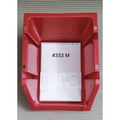 Plastic #353 Stackable Bin Boxes Storage Organizer Supplies Tools Bin ...