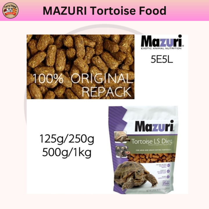 MAZURI Tortoise Food 5E5L Low Starch High Fiber 100% Original Sulcata ...