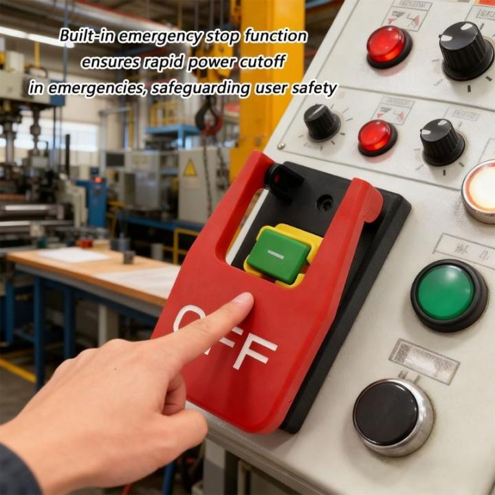 Emergency Stop Switches Electromagnetic Push Button Safety Power ...