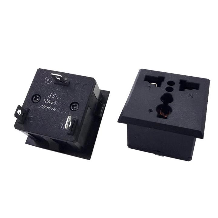 Universal AC Inelt Plug 13A 250V Multifunction Clip Industrial Power ...