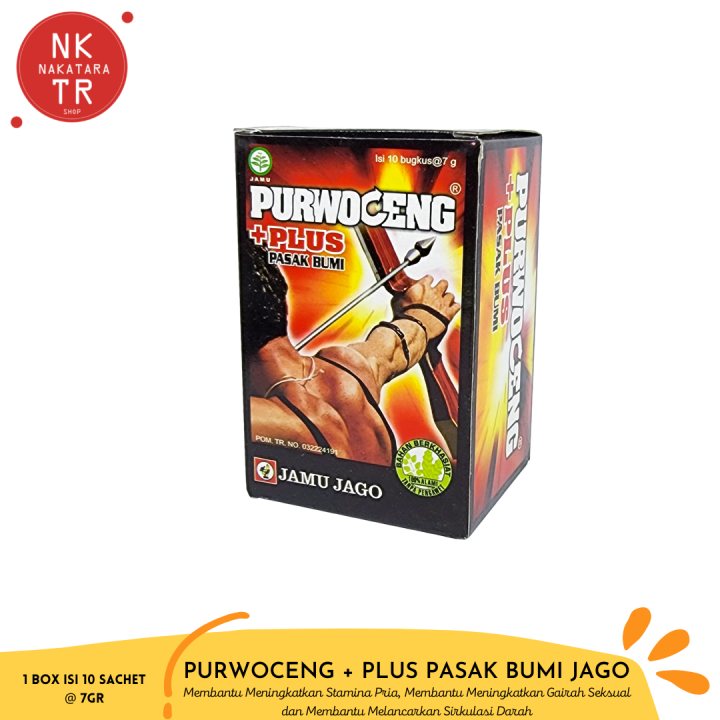 JAMU PURWOCENG PLUS PASAK BUMI JAGO ISI 10 SACHET | Lazada Indonesia