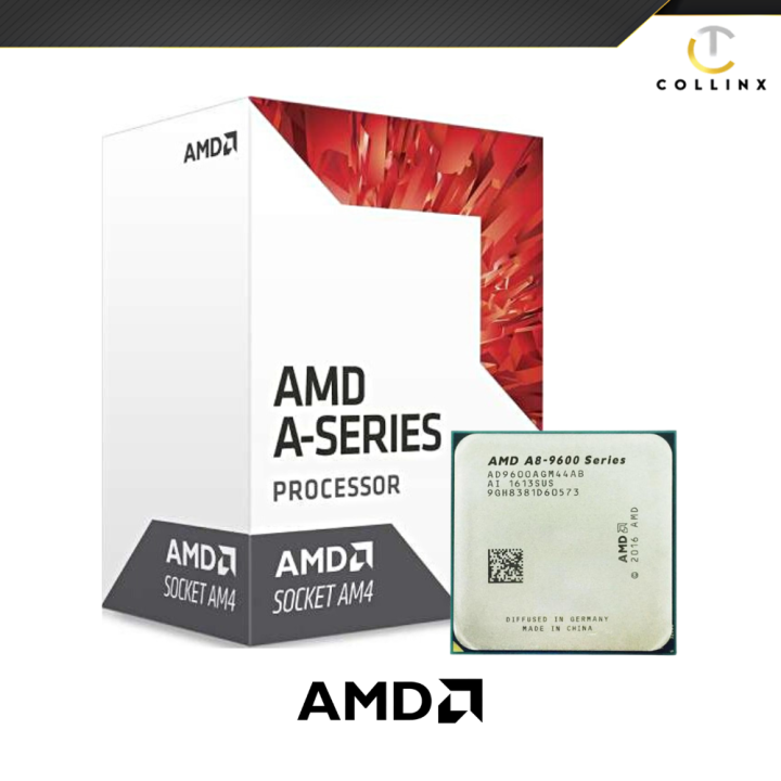 Bundle - AMD A8 9600 Processor + B450m Motherboard | DDR4 AM4 CPU ...