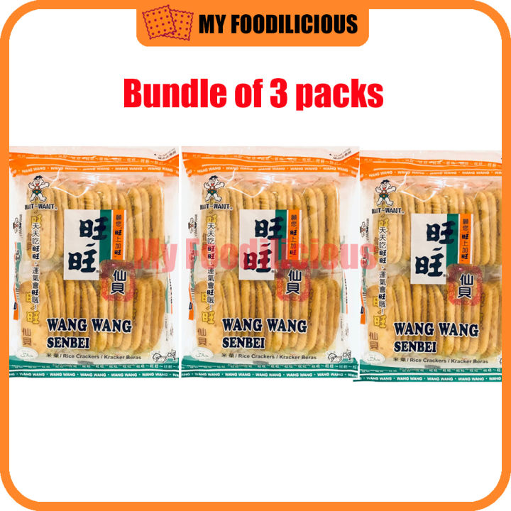 Wang Wang Senbei Rice Crackers 旺旺仙贝米饼 92g/16s | Lazada Singapore