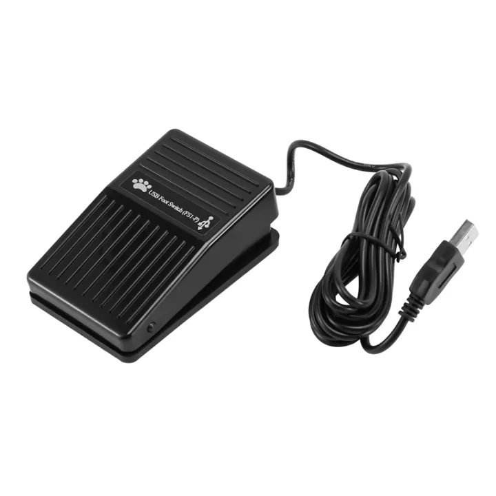 USB Foot Pedal Switch Control Keyboard Action for PC Computer Games New ...