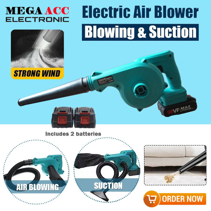 Cordless 2 in 1 Handheld Dust Collector Power Tool Air blower ...