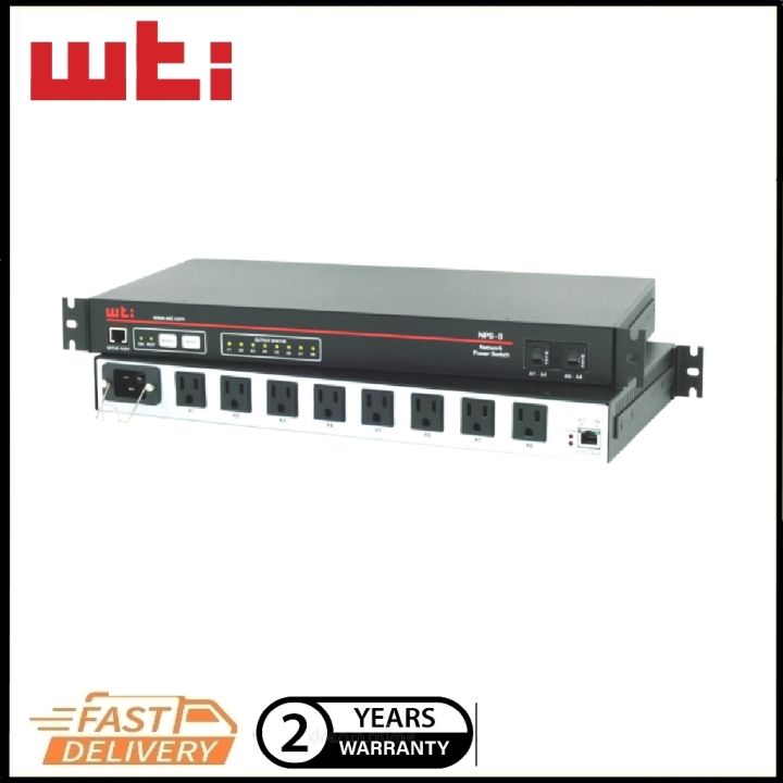WTI NPS-8HS16-3 Network Power Switch Remote PDU 16A 240V | Lazada Singapore