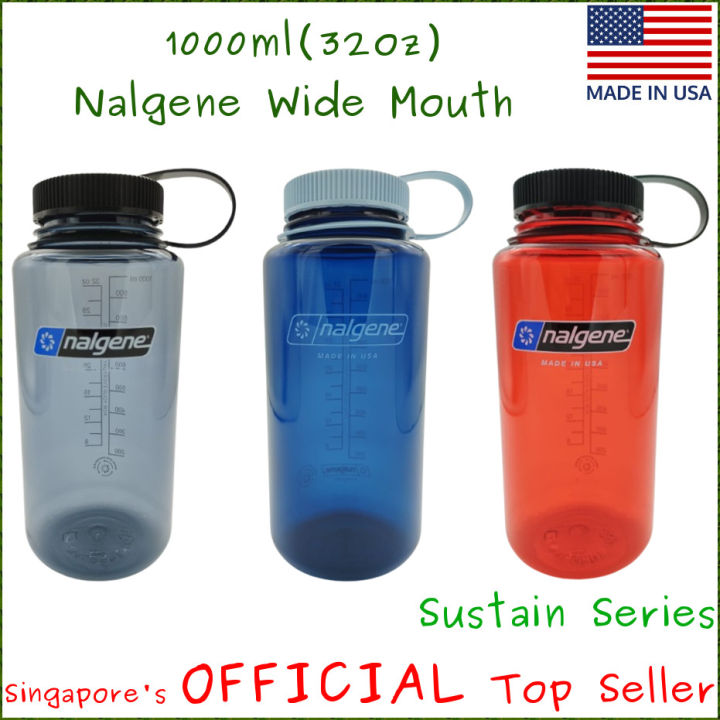 SG CHEAPEST - Nalgene 1l (32oz) Wide Mouth Sustain Water Bottle ...