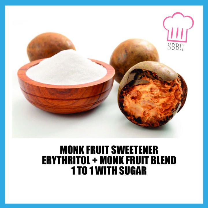 MONK FRUIT SWEETENER | LAKANTO STYLE SUGAR | ERYTHRITOL MONK FRUIT ...