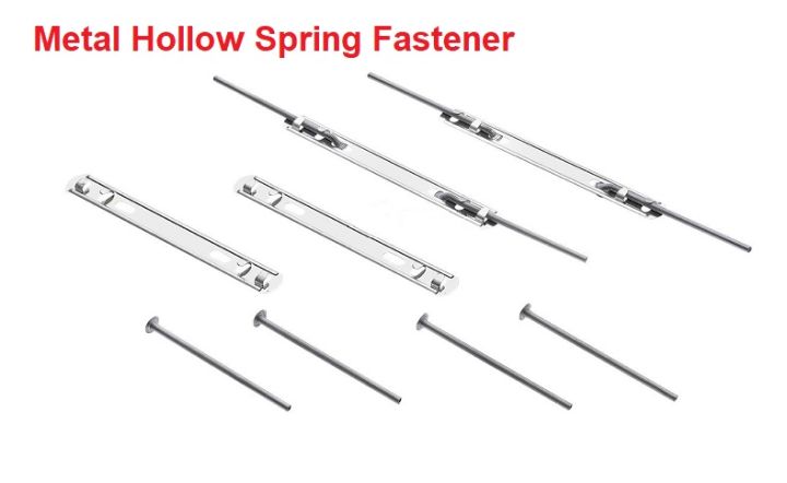 Metal Spring Clip, Metal Paper Fastener / Klip Pegas Pengencang Kertas ...