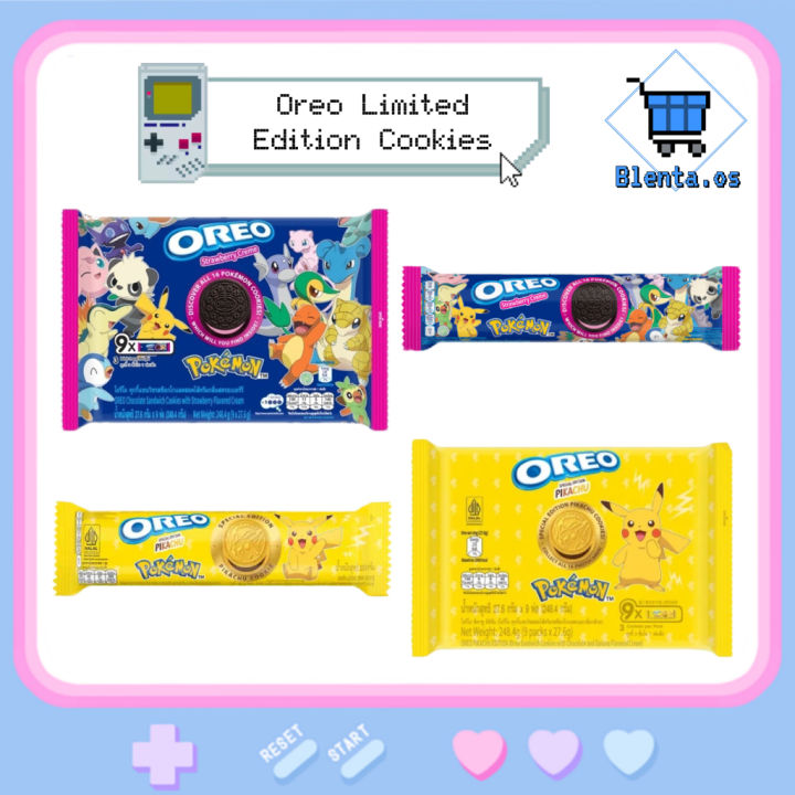 Oreo x Pokemon Pikachu Series Strawberry/Choco Banana Limited Edition🔥 ...