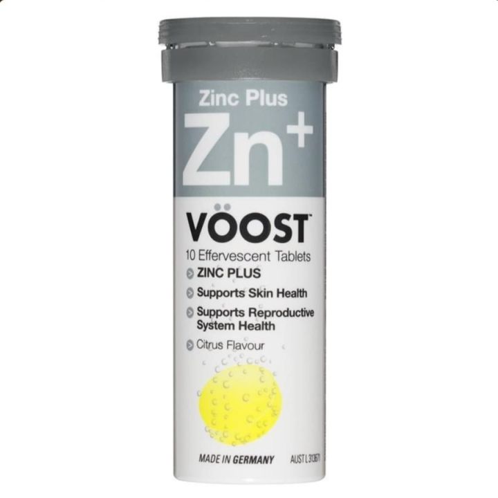 VOOST VITAMIN ZINC Zn Plus 10 TABLETS - MADE IN GERMANY | Lazada Indonesia
