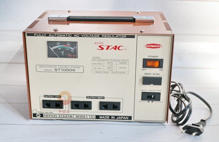 STABILIZER LISTRIK STAC 1000W JAPAN | Lazada Indonesia