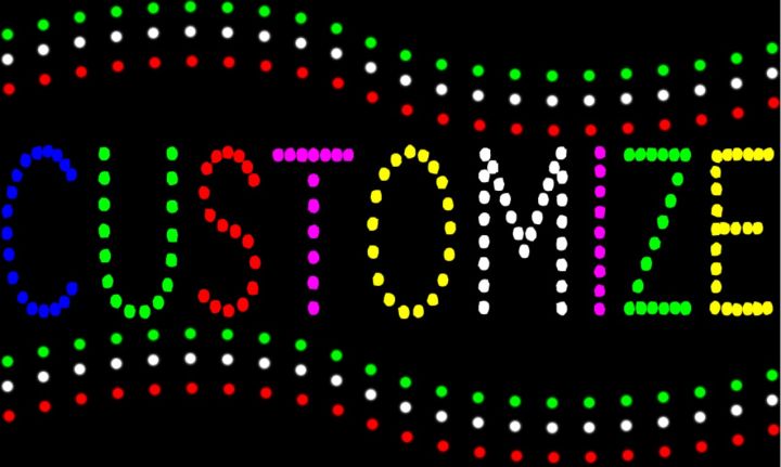 CUSTOMIZE LED DISPLAY BOARD SIGNAGE, PRE-ORDER CUSTOMIZE SIGNAGE ...