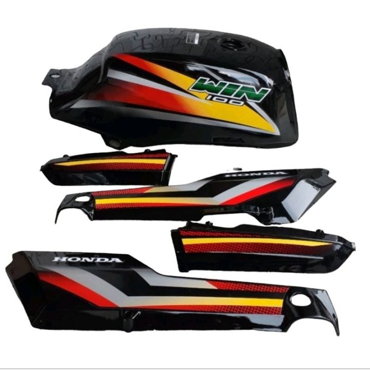 Body Bodi Tangki Set HONDA Win 100 Set Cover Body Komplit | Lazada ...