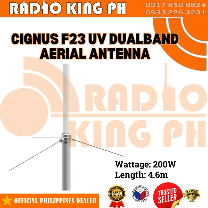 CIGNUS F23 UV Dualband Aerial Antenna | Lazada PH