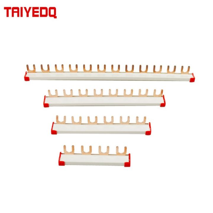 Busbar Connector 1p 46812 Pole 63a Air Switch Terminal Block Pure Copper Circuit Breaker Mcb